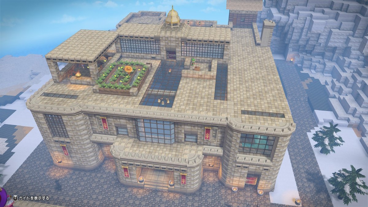 DQB2.からっぽ島.ビルダー城周辺: ナケイのウェブログ