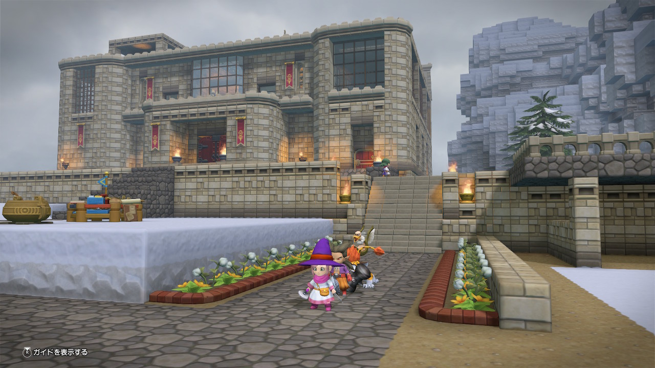 DQB2.からっぽ島.ビルダー城周辺: ナケイのウェブログ